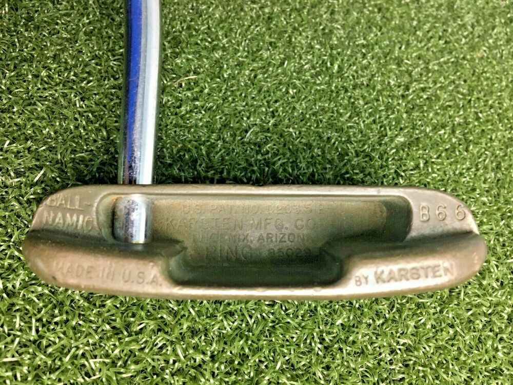 Ping Karsten B66 Ball-Namic Putter 85028 / RH / Steel ~33.5" / Nice ...