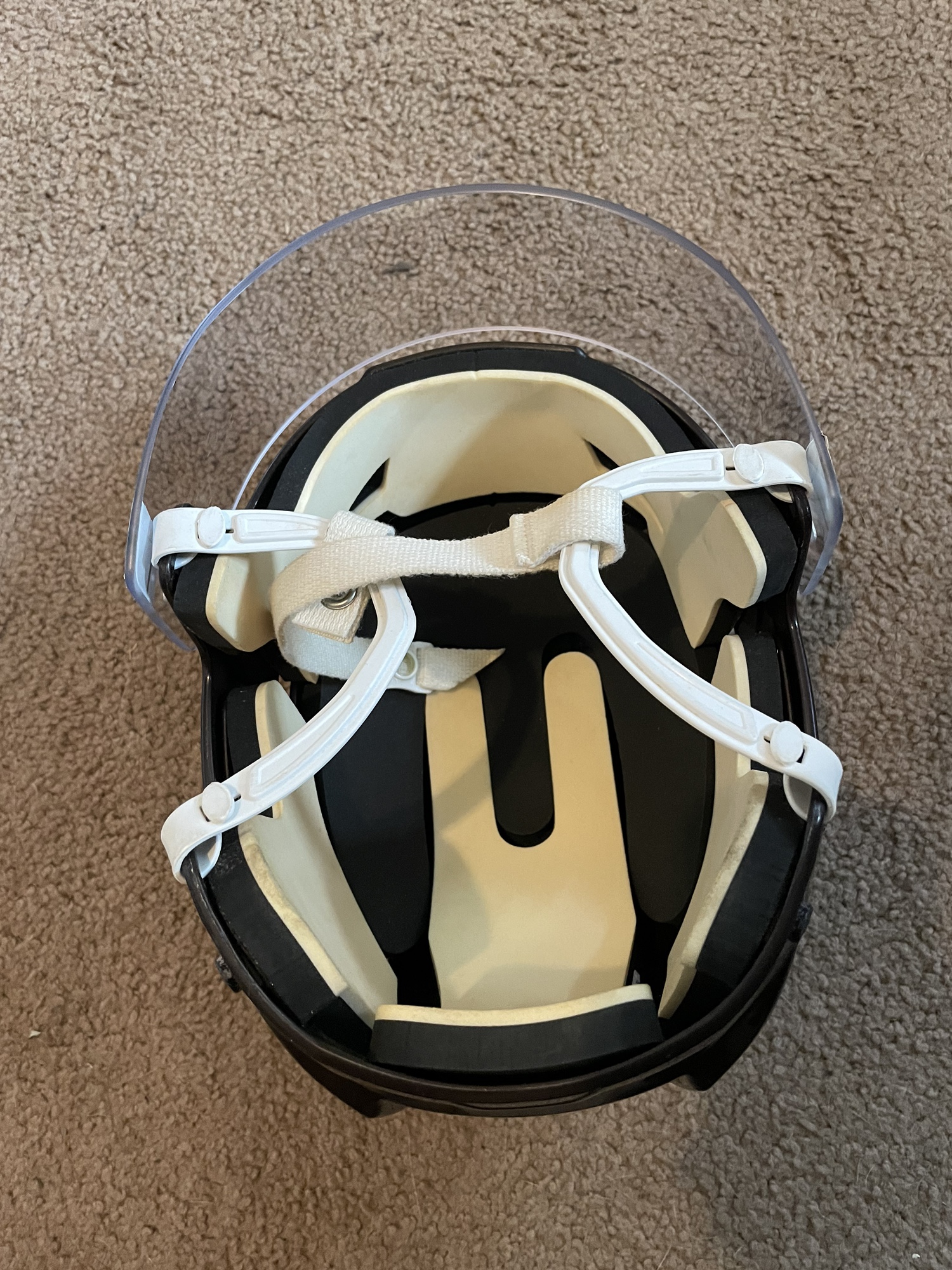 Hershey Bears Protas #40 CCM V08 Brown Hockey Helmet | SidelineSwap