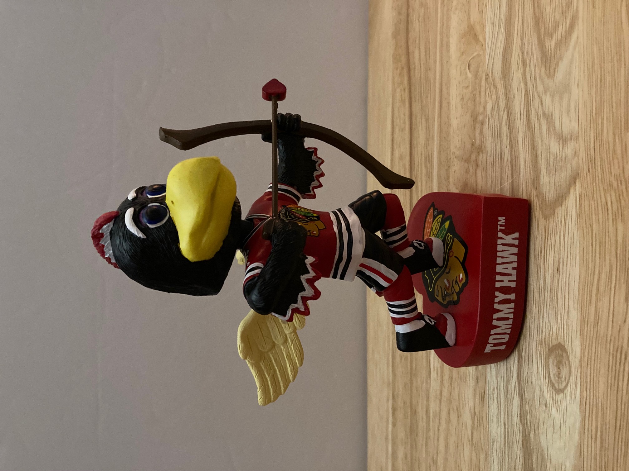 NHL Chicago Blackhawks Tommy Hawk Bobblehead - Valentine's Day *LIMITED ...