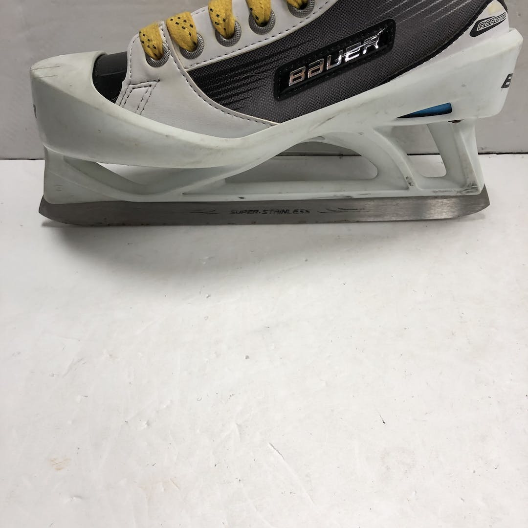 Used Bauer Reactor 4000 Junior 03.5 D - R Regular Goalie Skates ...