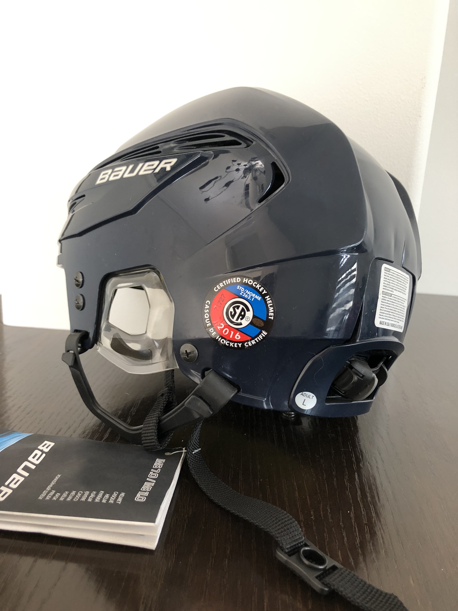 New Large Bauer IMS 11.0 Helmet NAVY HECC certification valid until ...