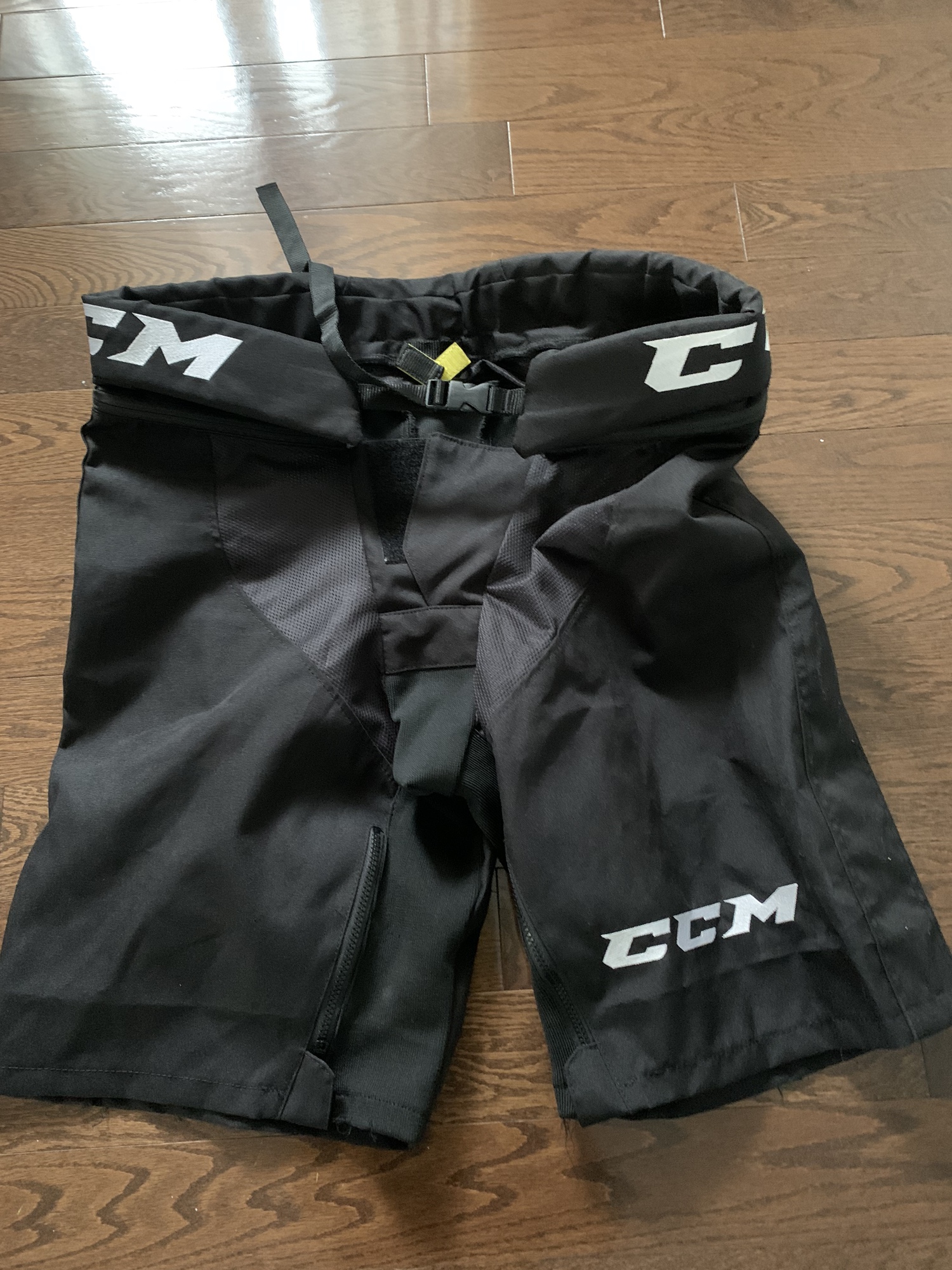 Black Used Medium CCM Pro Stock PPPTKC Pant Shell | SidelineSwap