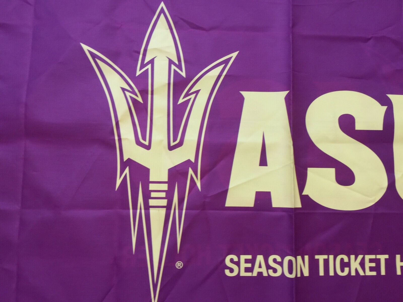 ASU Sun Devils NCAA ARIZONA STATE UNIVERSITY 2' X 3' Fan Cave Banner ...