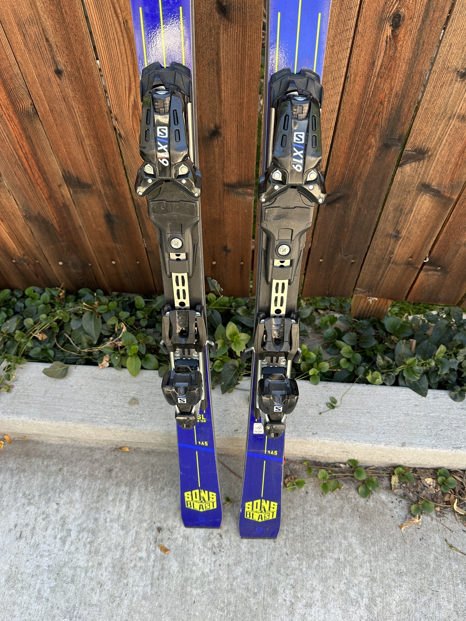 165 cm European cup limited series Salomon slalom skis | SidelineSwap