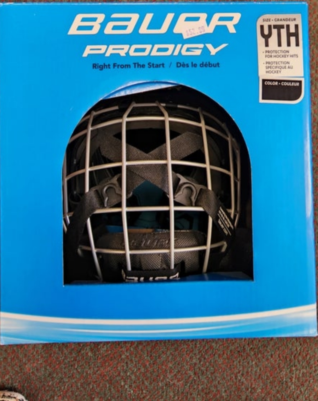 New Youth Bauer Prodigy Helmet-3 Helmet Package | SidelineSwap
