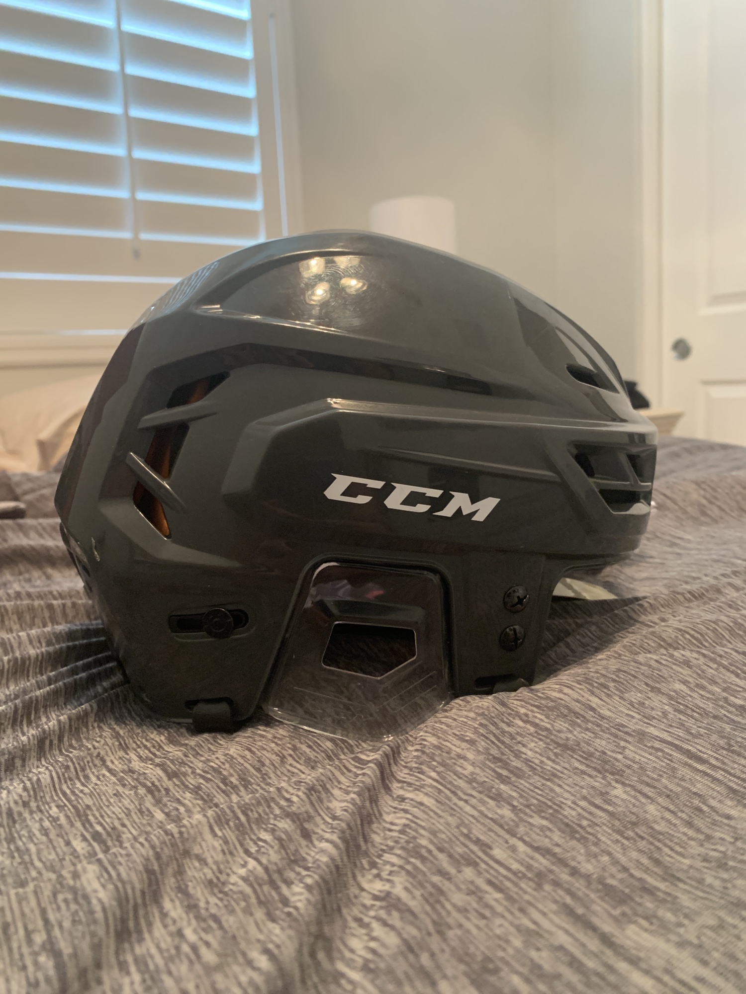 Used Medium CCM Pro Stock Tacks 710 Helmet | SidelineSwap