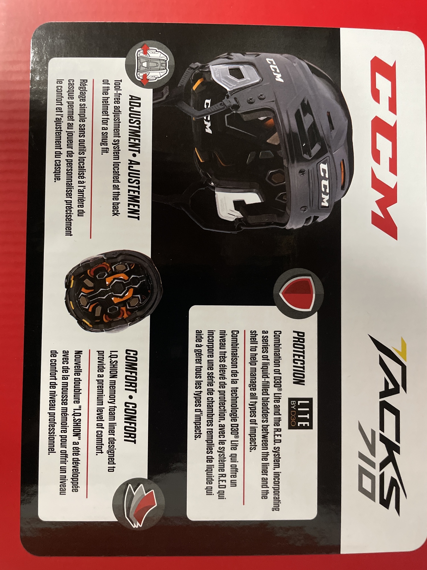 New Medium CCM Tacks 710 Helmet | SidelineSwap