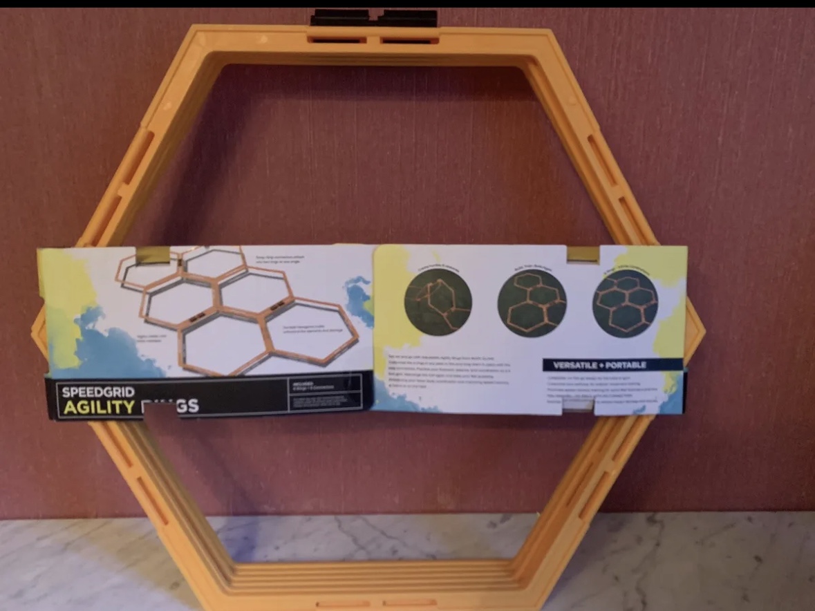 Body Glove SpeedGrid Agility Rings with 6 Hexagonal Rings | SidelineSwap