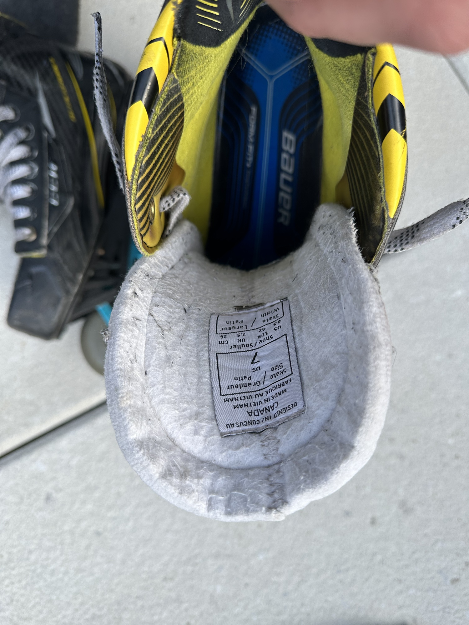 CCM ultra tacks roller hockey skates 7D with Marsblade | SidelineSwap