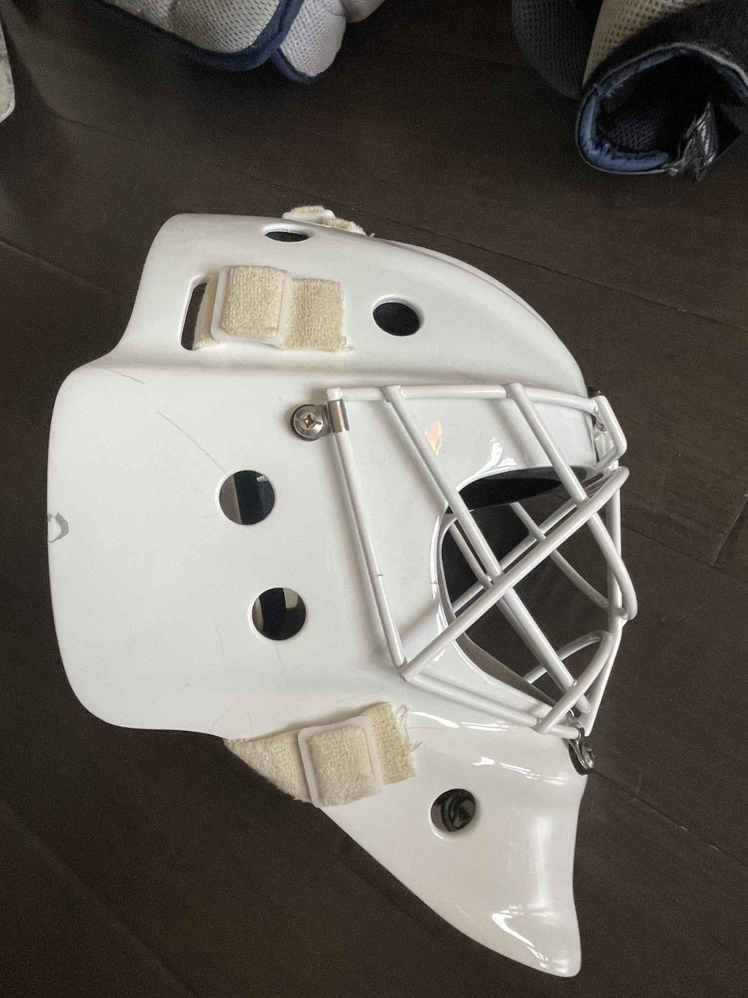 New Image Shark 965 Custom Goalie Mask | SidelineSwap