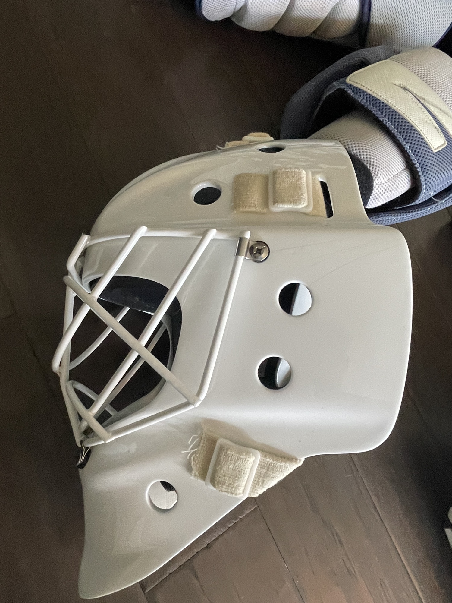 New Image Shark 965 Custom Goalie Mask | SidelineSwap
