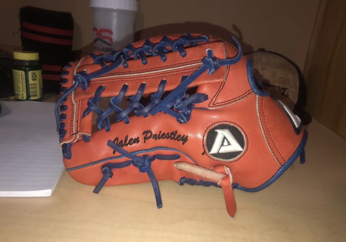 Custom 12" youth Akadema baseball glove LHT | SidelineSwap