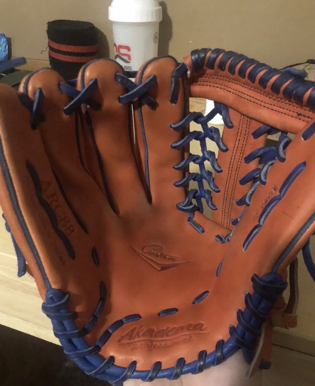 Custom 12" youth Akadema baseball glove LHT | SidelineSwap
