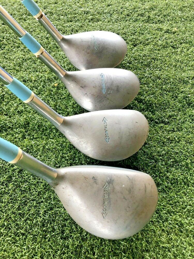 TaylorMade Pittsburgh Persimmon Wood Set D,3,5,7 / Ladies Steel / RH ...