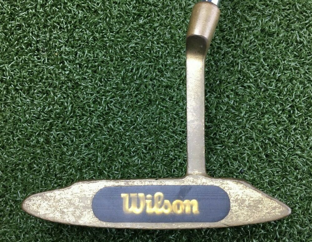 Wilson Brass Tech BT-3 Blade Putter / RH / Steel ~35" / gw5721 ...