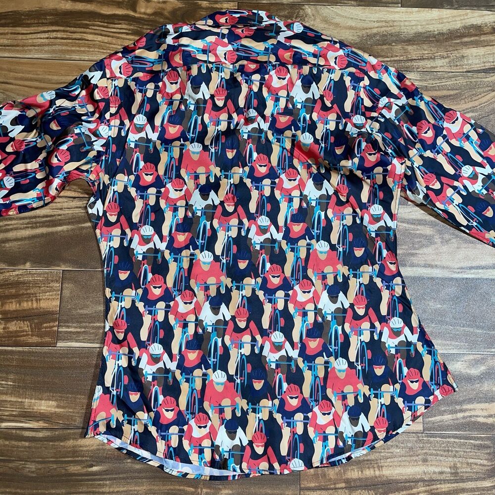 Sam Surin Bespoke Custom Made Bicycle Bike All Over Print Button ...