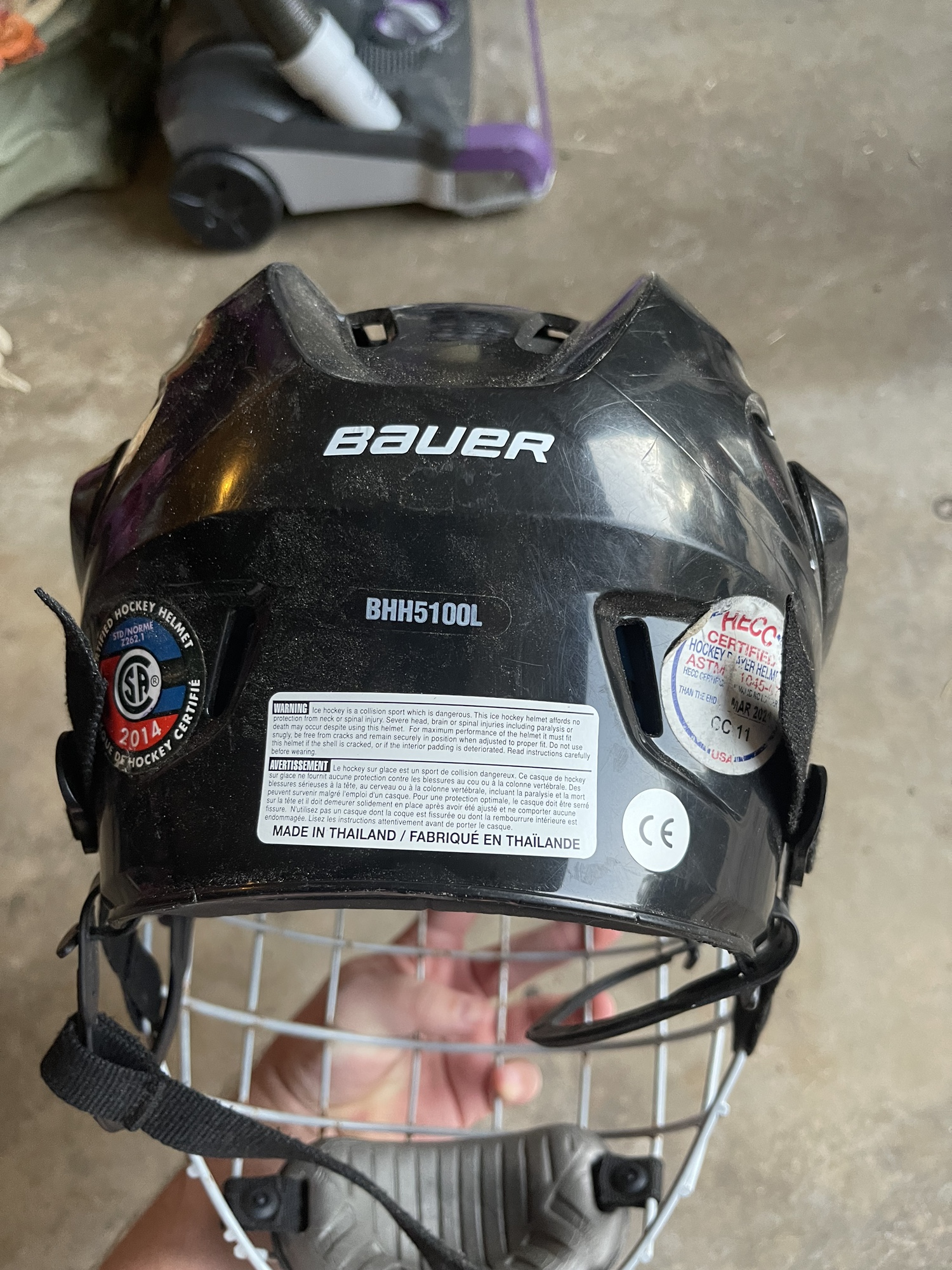 Used Large Bauer Bhh5100L Helmet | SidelineSwap