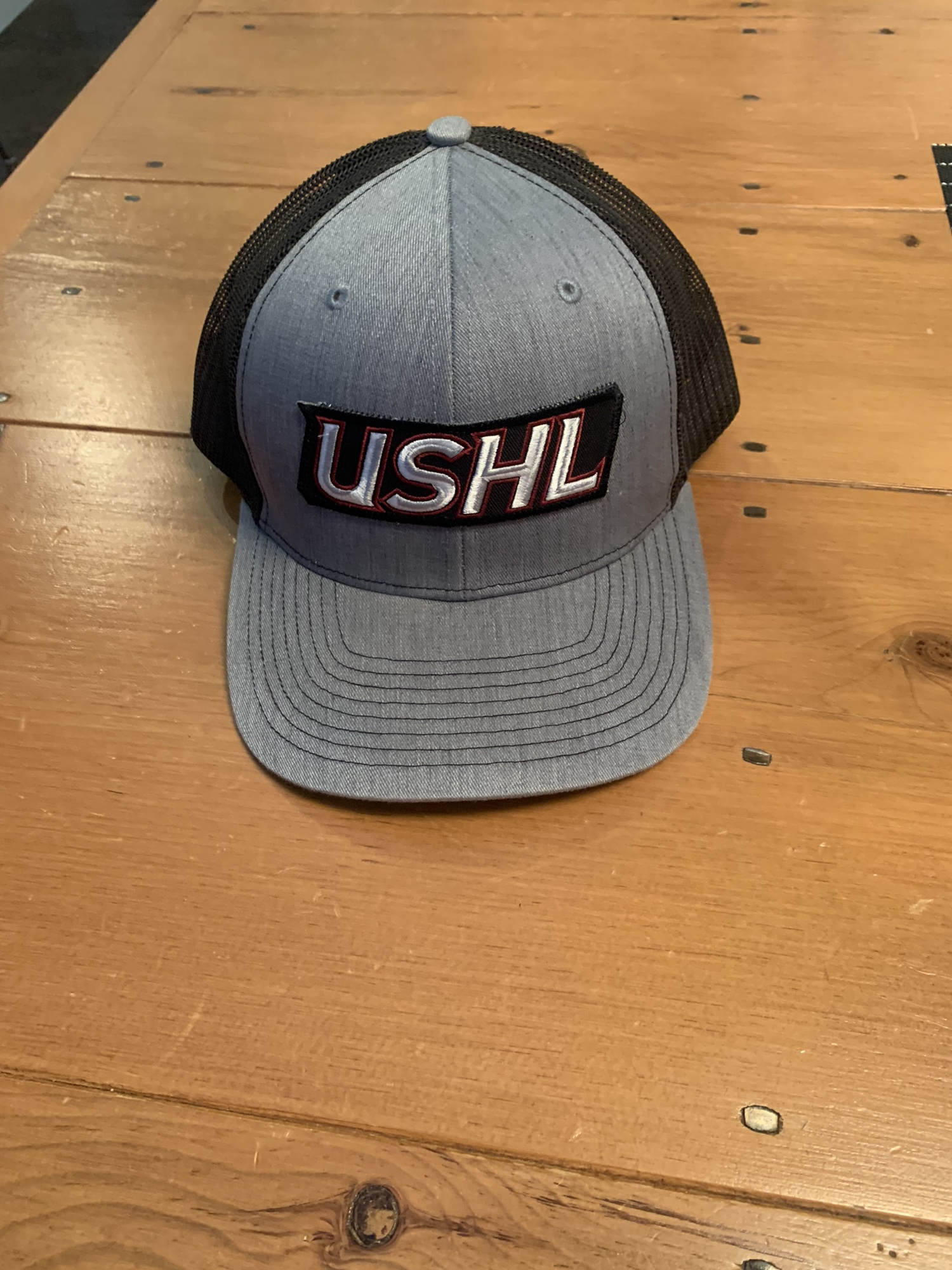NEW - USHL SnapBack Hat Retro USHL Logo | SidelineSwap