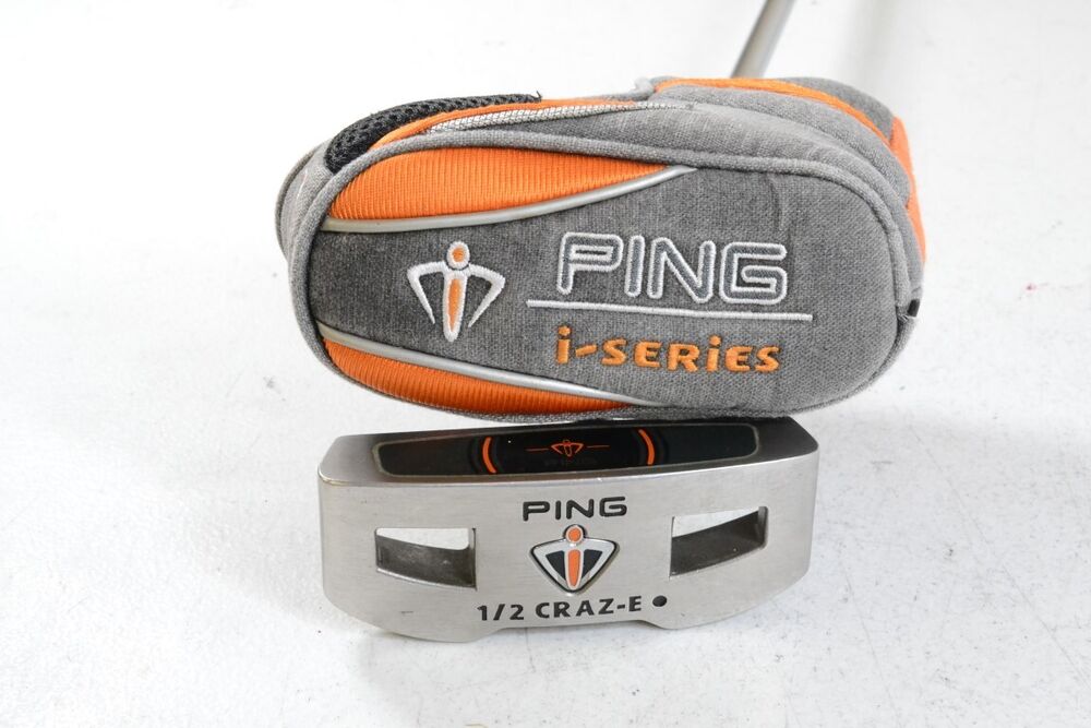 Ping i-Series 1/2 Craz-e 34" Putter Black Dot Right Steel # 145552 ...