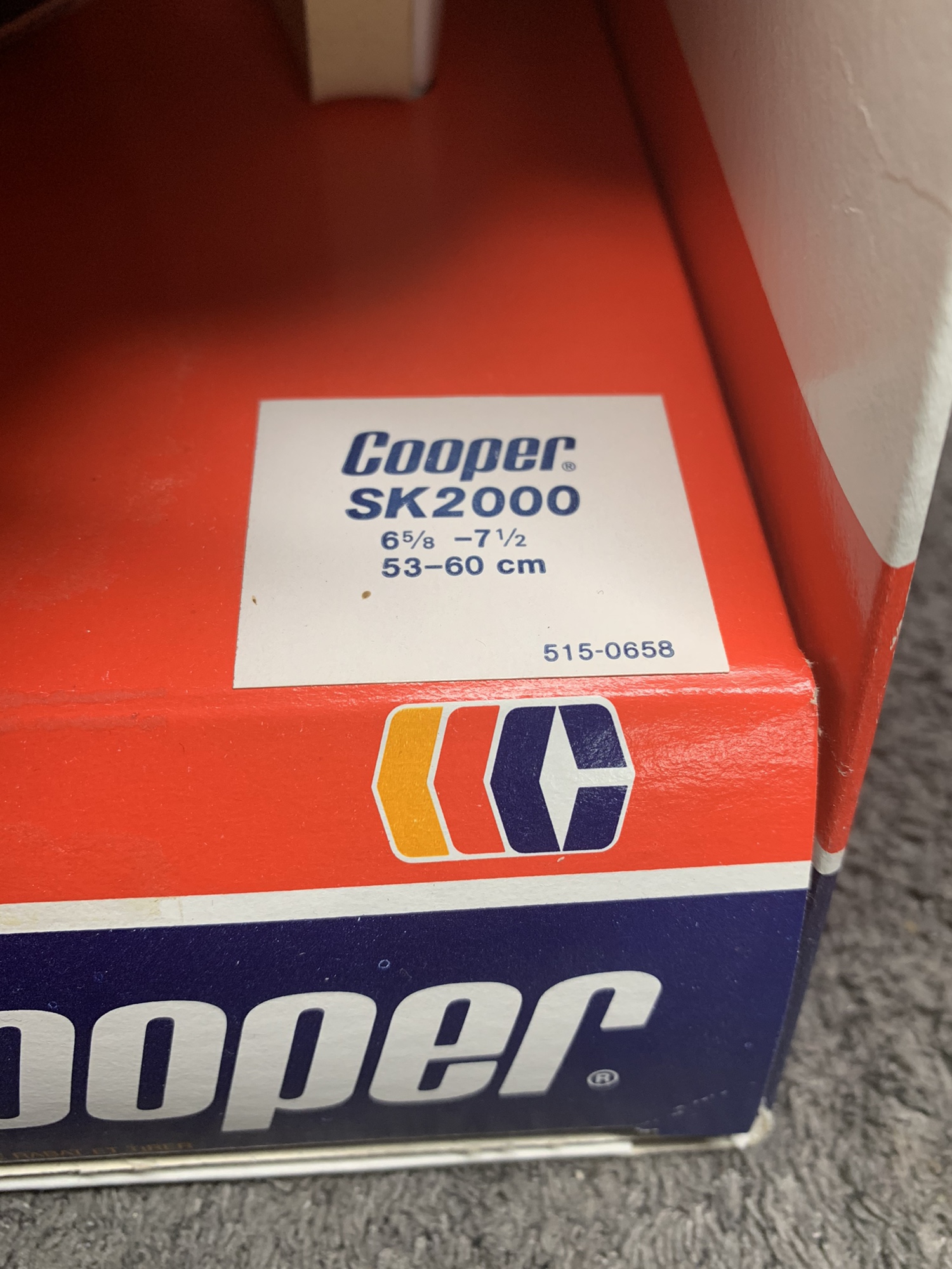 VINTAGE SK2000 HOCKEY HELMET BRAND NEW WITH TAGS ORIGINAL BOX !!! YOU ...