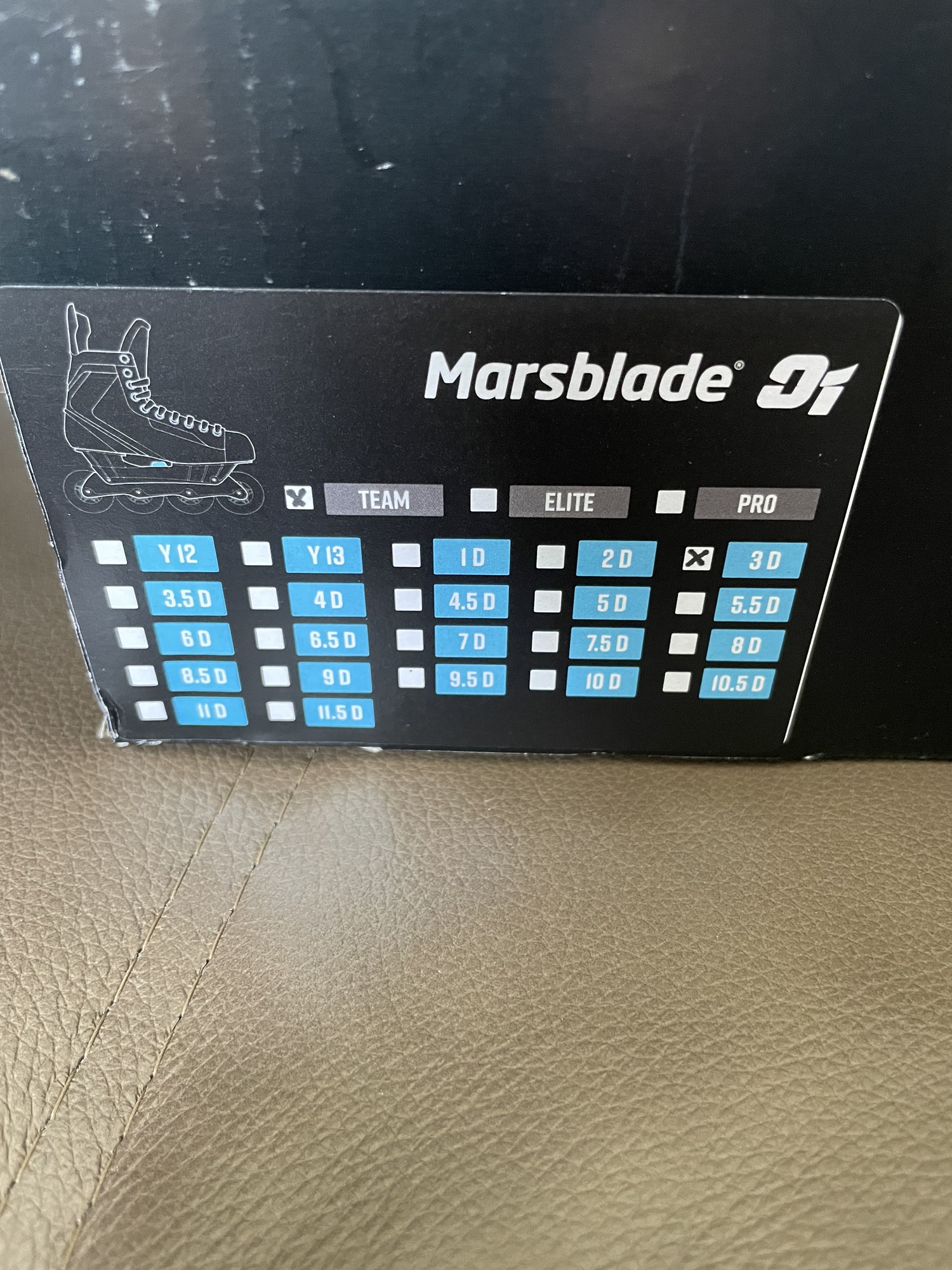 Marsblade Team O1 Inline Skates Size 3.0 | SidelineSwap