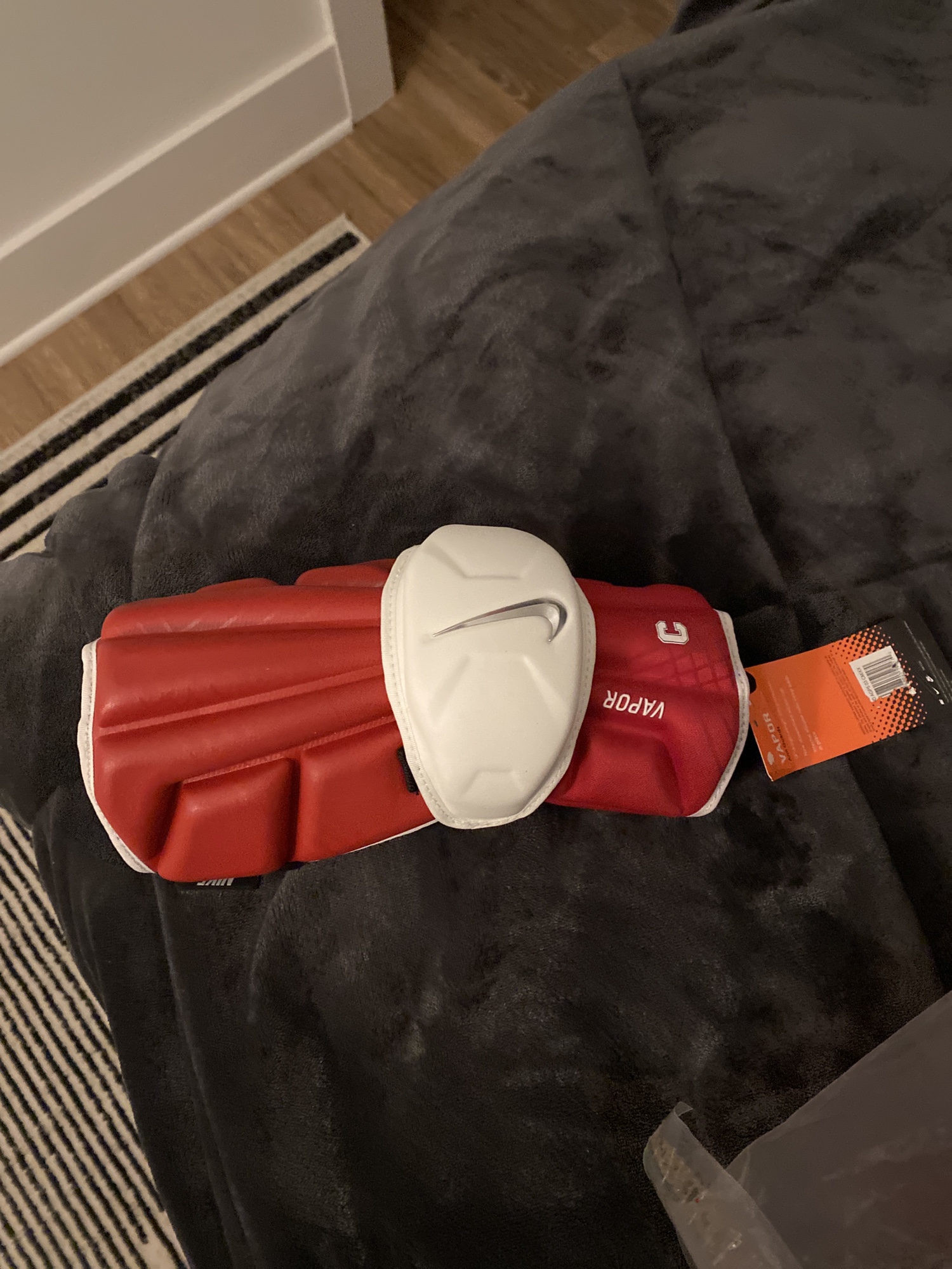 New Custom Nike Vapor Arm Pads + Under Armour Command Pro II Gloves ...