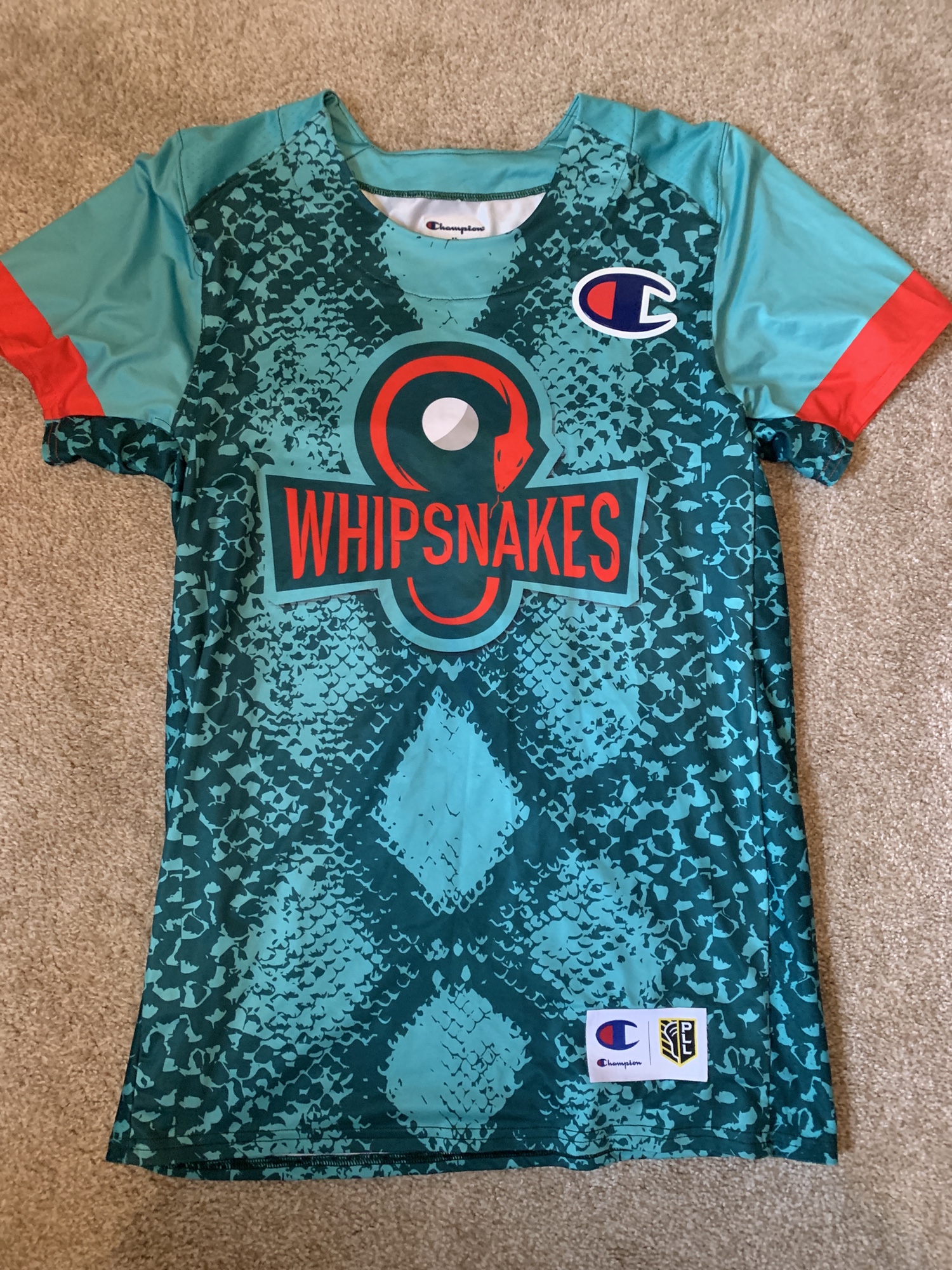GAME USED 2022 JAKE BERNHARDT PLL WHIPS JERSEY | SidelineSwap