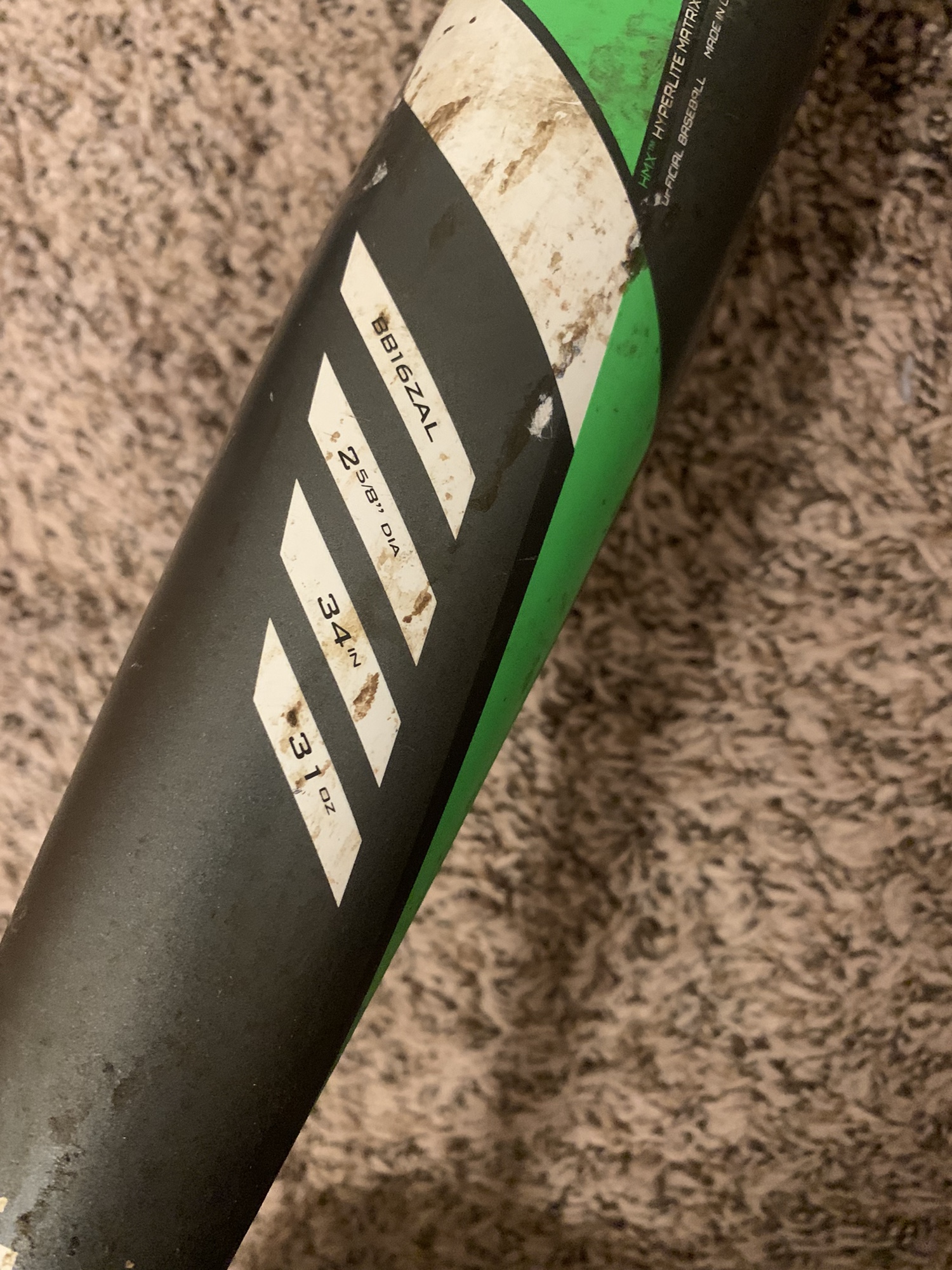 2018 Alloy (-3) 31 oz 34" Z-Core Bat | SidelineSwap