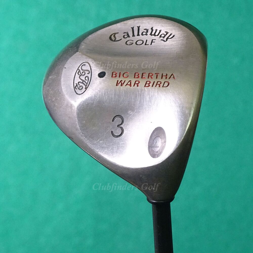 Callaway Big Bertha Warbird Fairway 3 Wood Factory RCH 96 Graphite Firm | SidelineSwap