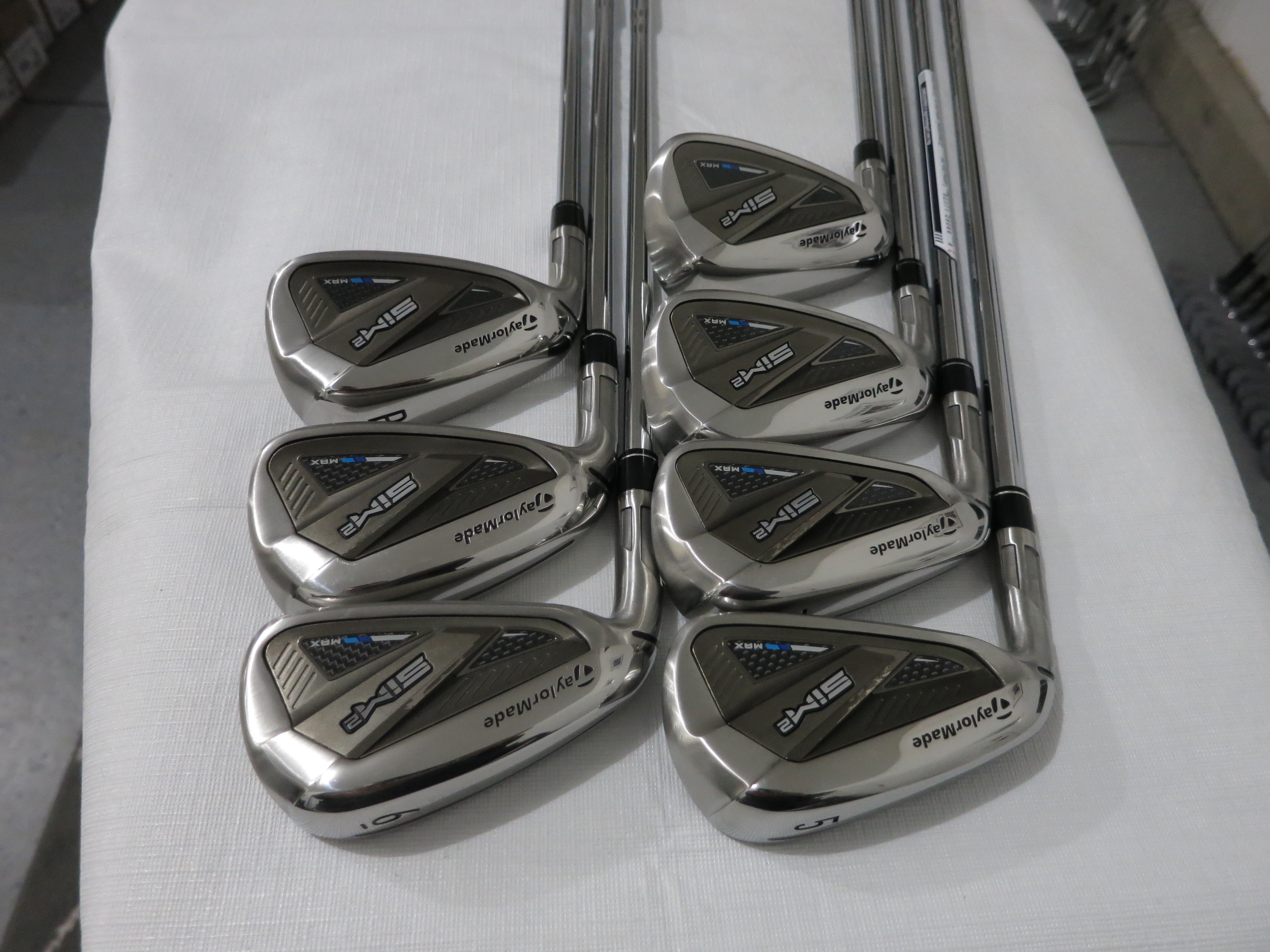 Taylormade 2021 Sim2 Max Iron Set 5 Pw Aw Kbs Regular Flex Steel New Lh Sidelineswap