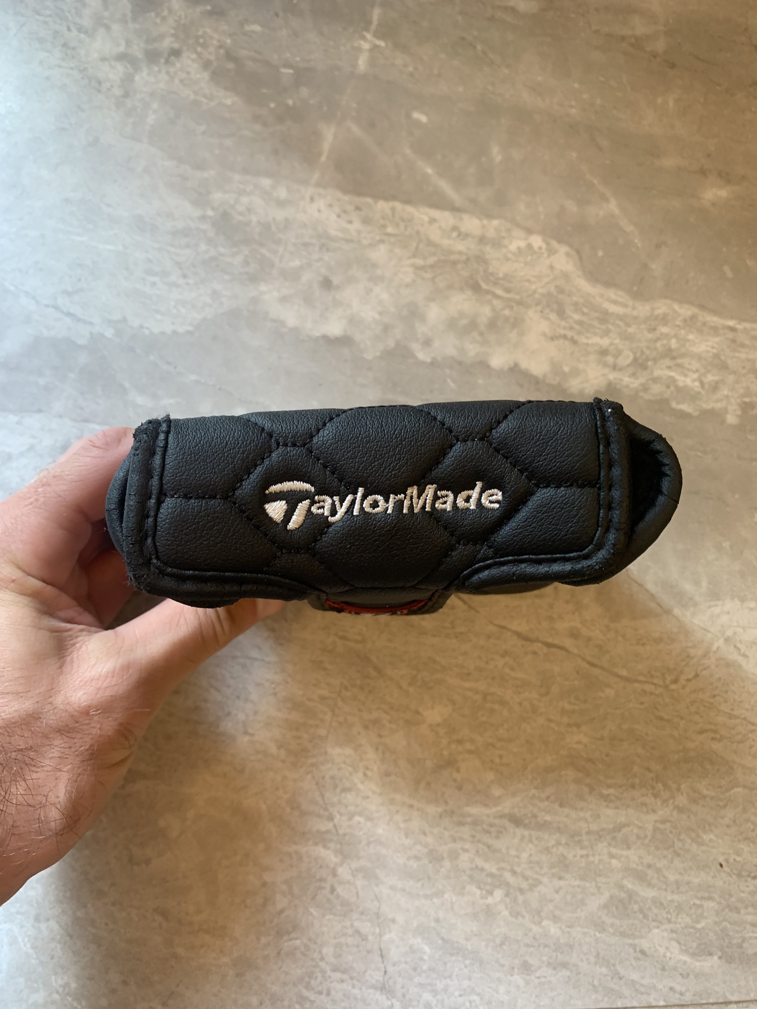 TaylorMade Spider Black Leather Putter Cover | SidelineSwap