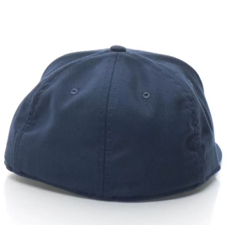 Nike True Swoosh Flex Fitted Hat Men's Cap S/M Navy Blue 384409 ...