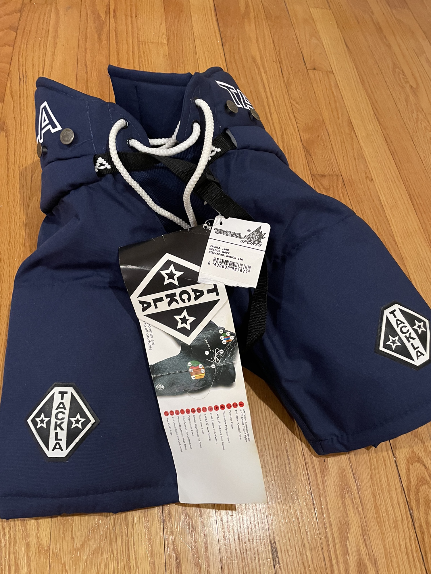 Junior Small Tackla Pro Light Hockey Pants | SidelineSwap