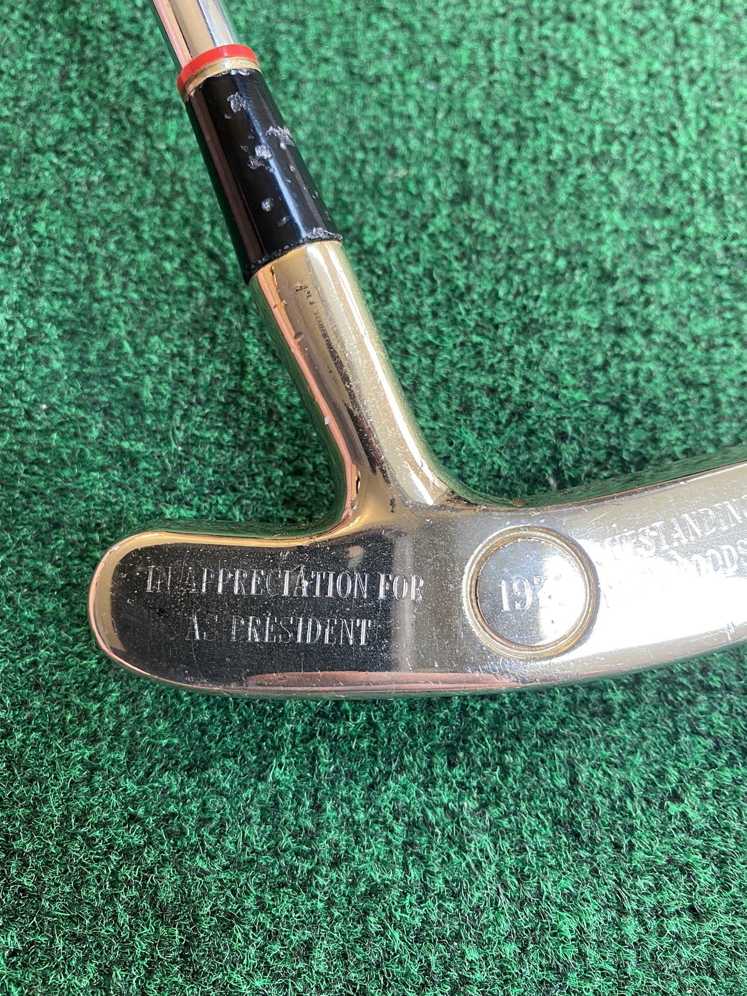 1971 24k Gold plated putter | SidelineSwap