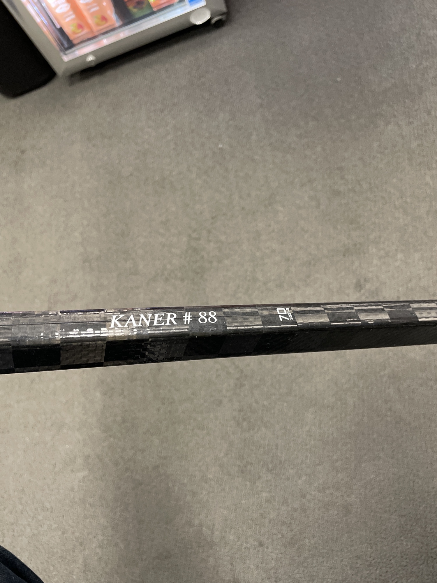 Lightly-used PRO Hockey Stick - Patrick Kane Curve RH Duplicate 70 Flex ...