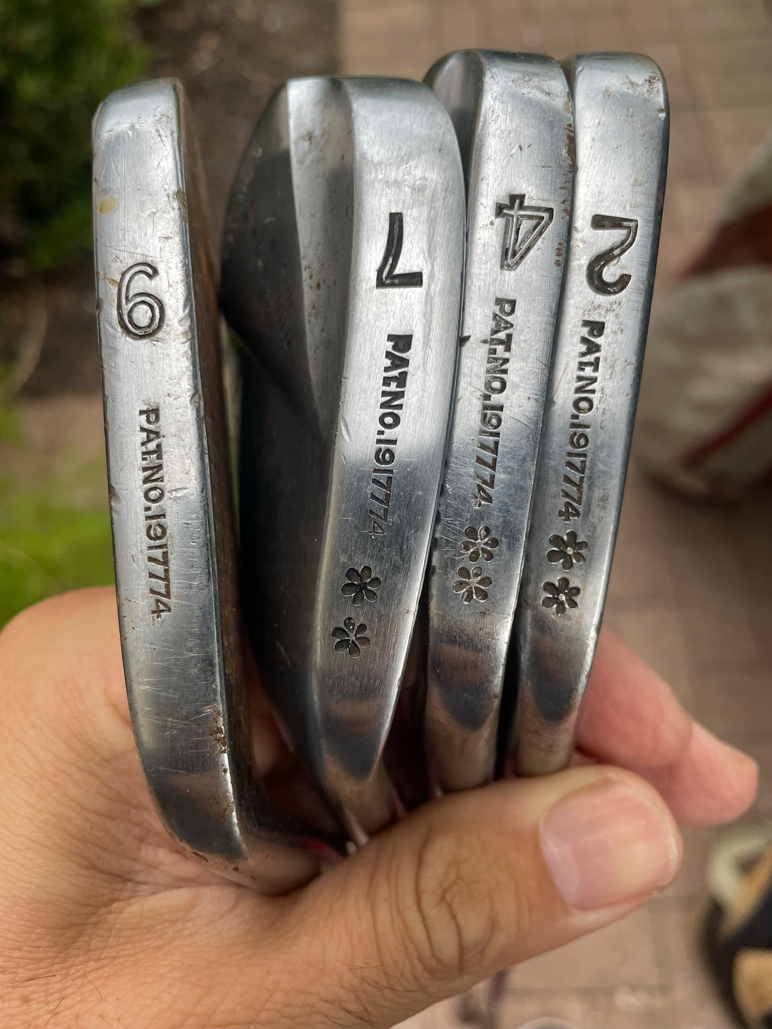 Wilson OGG Mented Vintage Irons 4 Pc set | SidelineSwap