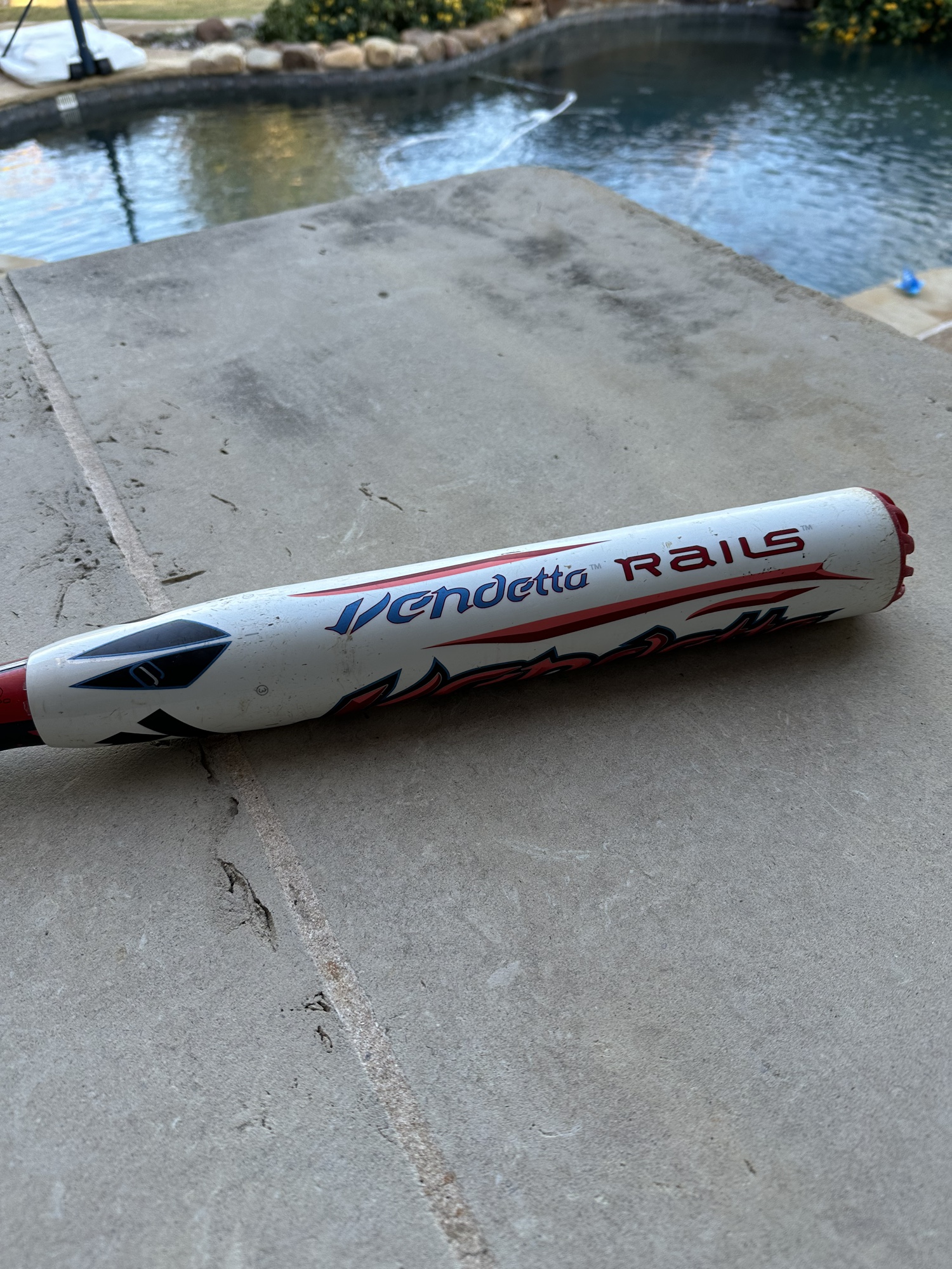 MAKE OFFER DeMarini Vendetta Rails Composite Fastpitch Softball Bat ...