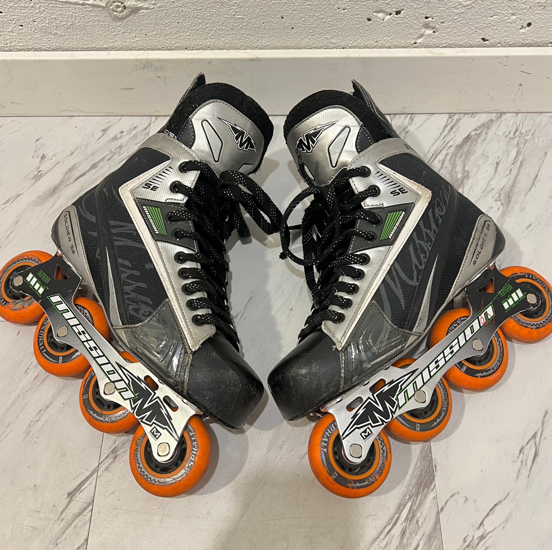 Mission SOLDIER SE Roller Hockey Skates 9D | SidelineSwap