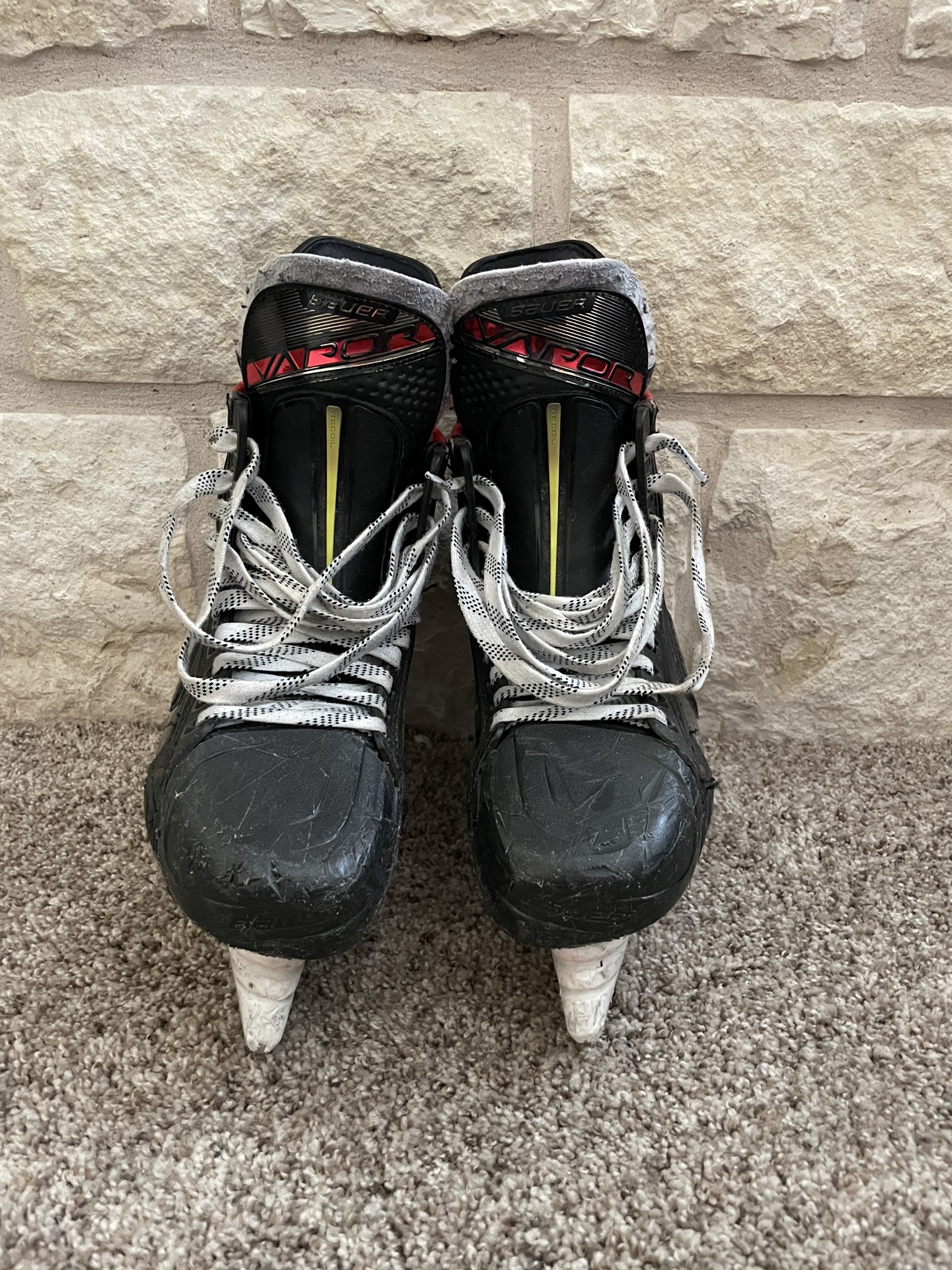 Used Bauer Extra Wide Width Size 8 Vapor 2X Pro Hockey Skates ...