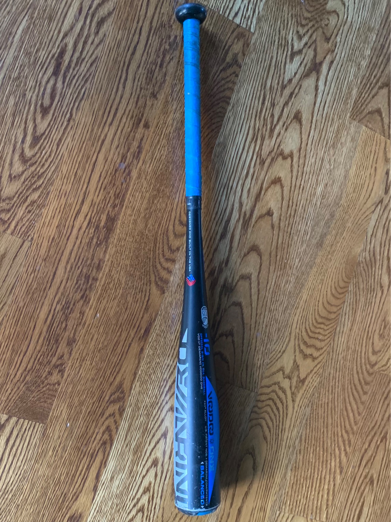 Used USSSA Certified Alloy (-10) 19 oz 29" Voodoo One Bat | SidelineSwap