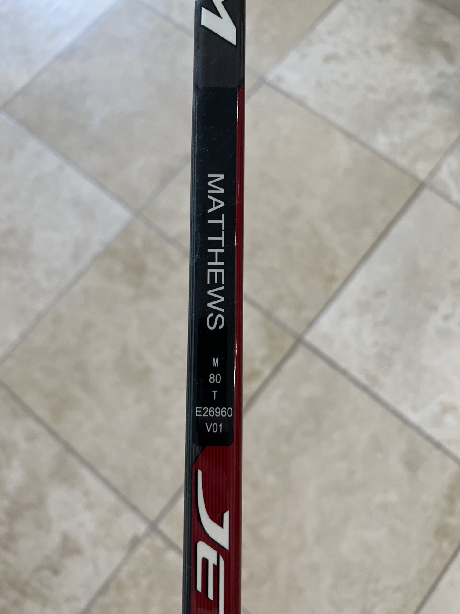 Auston Matthews Signed Game Used Hockey Stick | SidelineSwap
