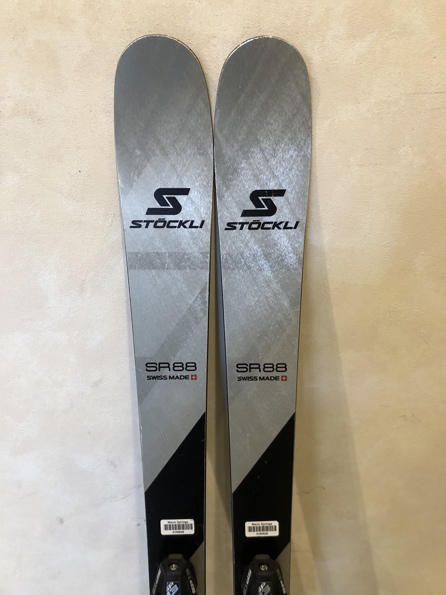 2022 Stockli Stormrider 88 Skis With Bindings 166cm 2100836 | SidelineSwap