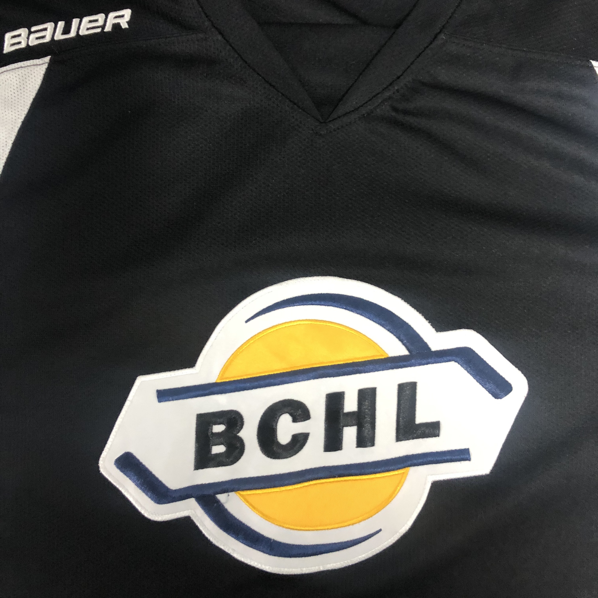 BCHL BAUER black XL practice jersey | SidelineSwap
