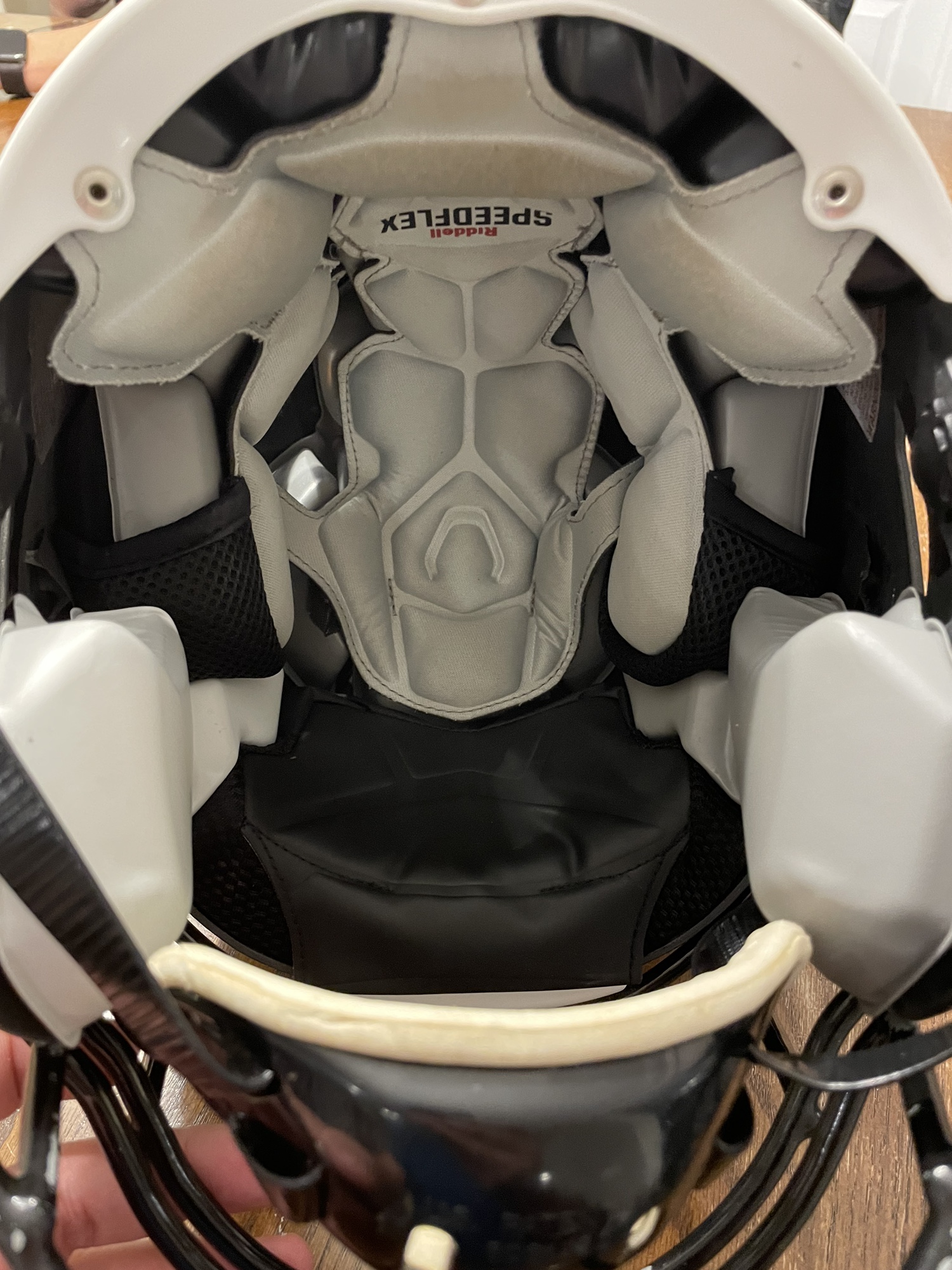 Riddell Speedflex Gloss Black Football Helmet | SidelineSwap