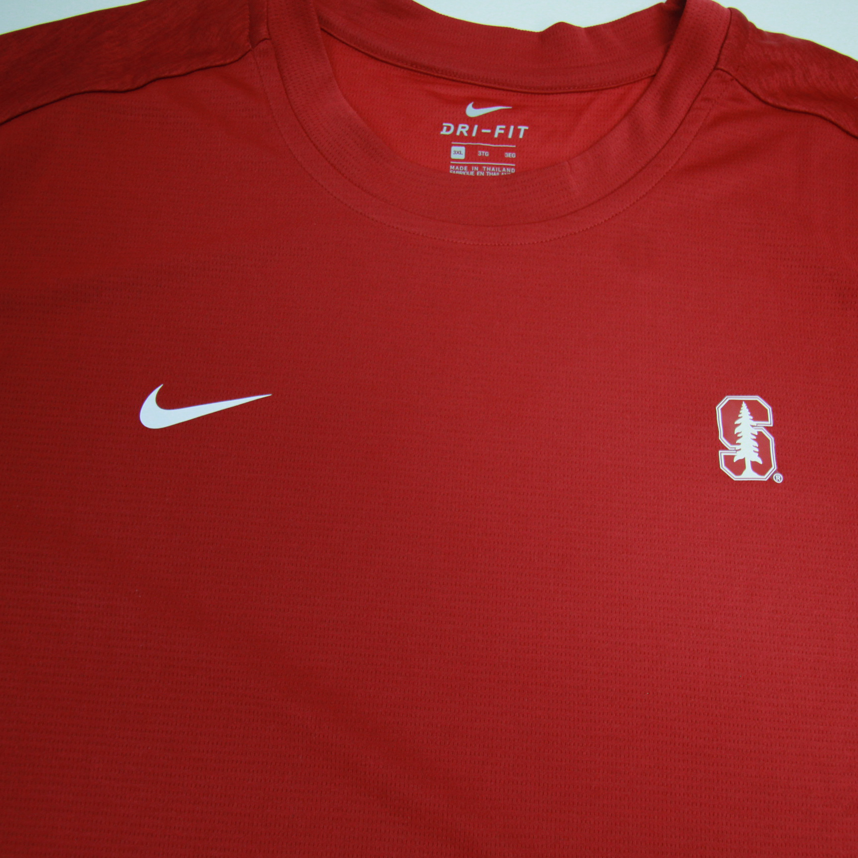 Stanford Cardinal Nike Dri-Fit Long Sleeve Shirt Men's Cardinal New 3XL ...