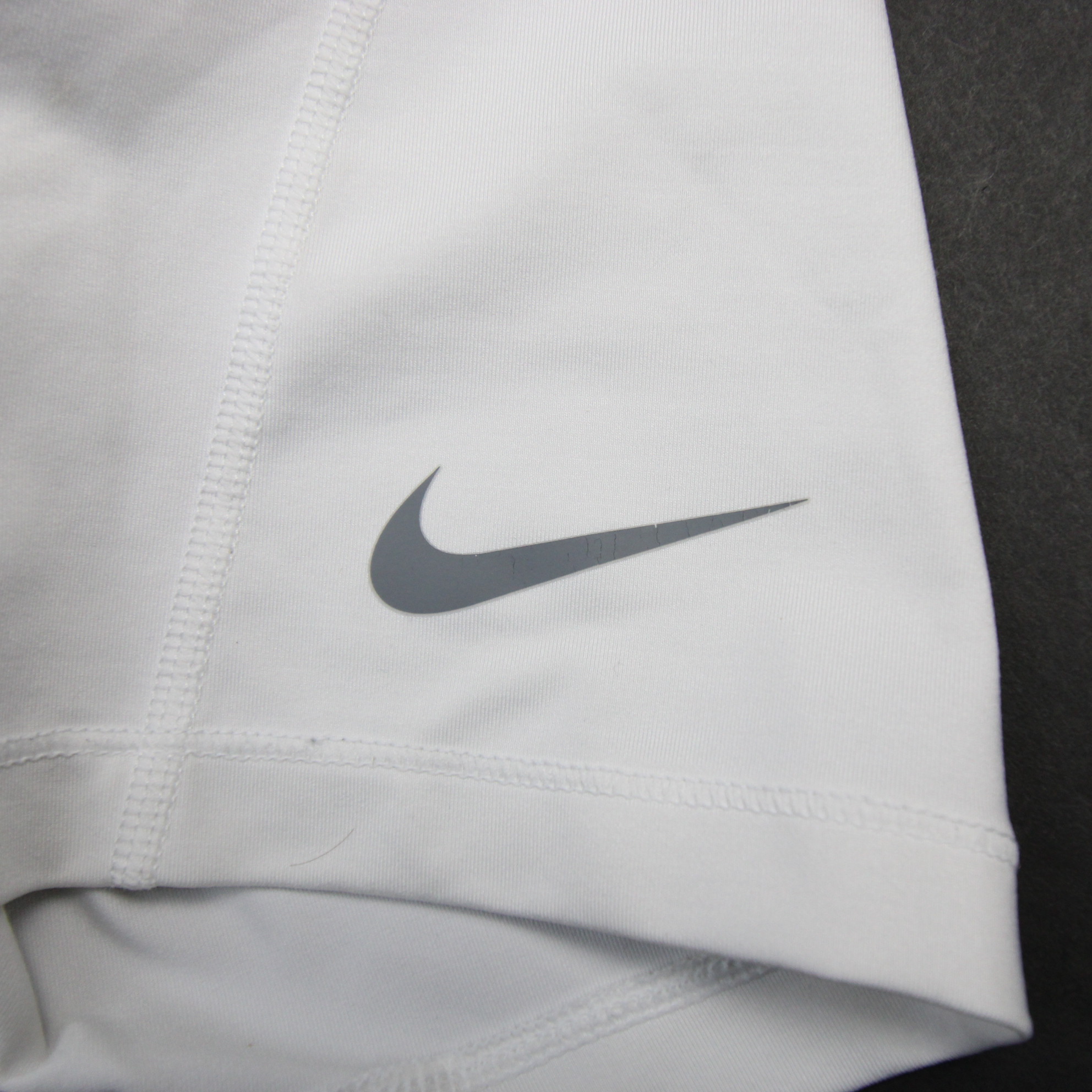 Nike Pro Compression Shorts Women's White Used M | SidelineSwap