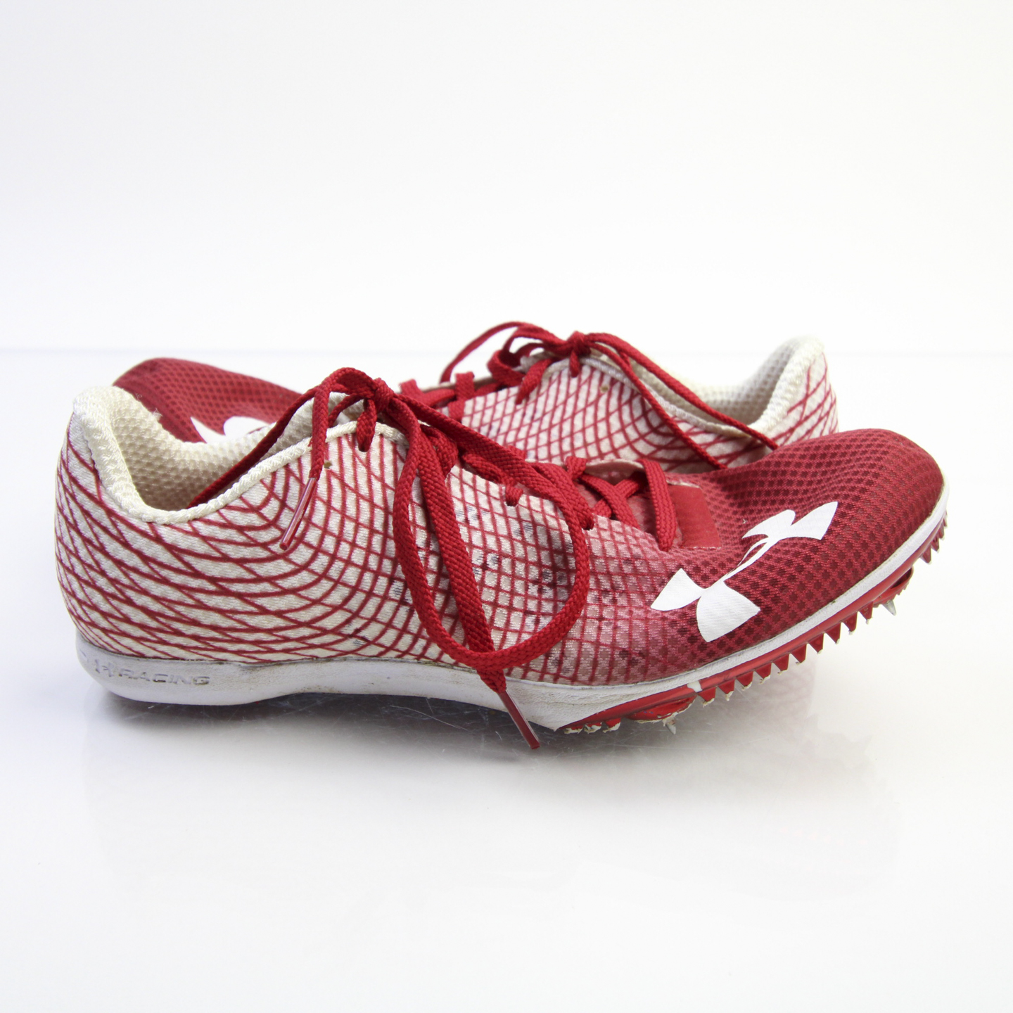 Under Armour Track Cleat Men's Red/White Used 7 | SidelineSwap