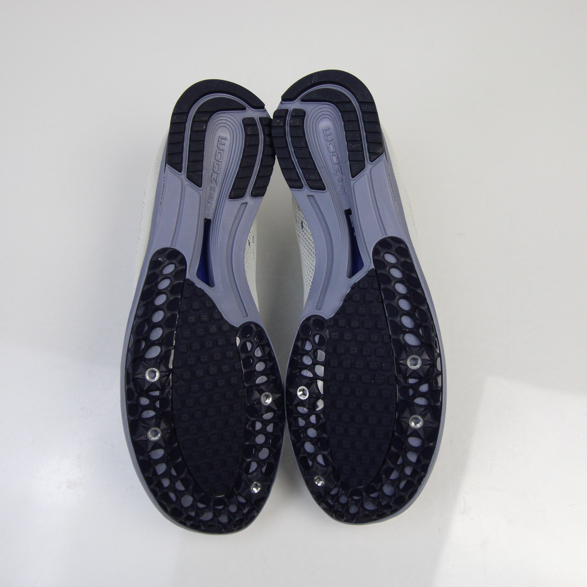 Nike Track Cleat Men's White/Dark Blue New without Box 5.5 | SidelineSwap