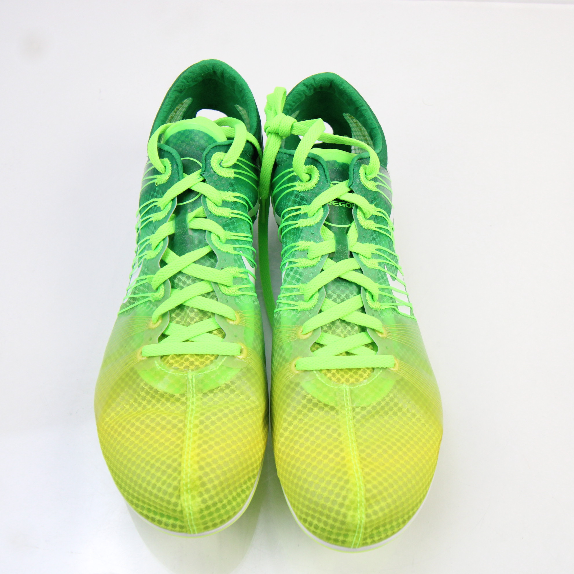 Oregon Ducks Nike Zoom Track Cleat Men's Green/Yellow New 11.5 ...