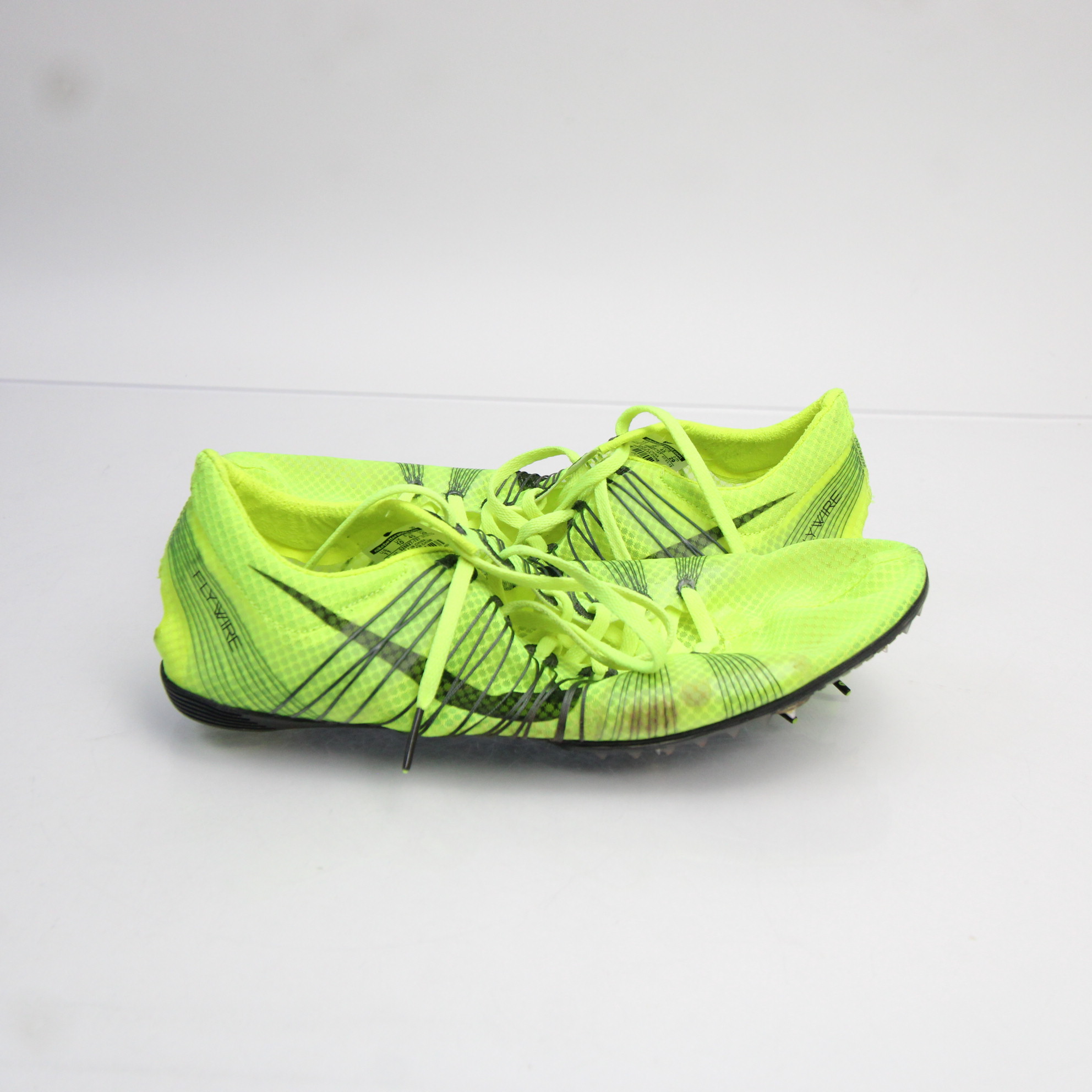 Nike Zoom Track Cleat Men's Yellow Green Used 11 | SidelineSwap